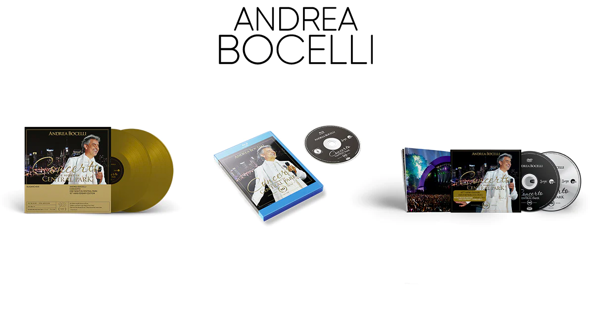 Merchandise - Andrea Bocelli Official Store