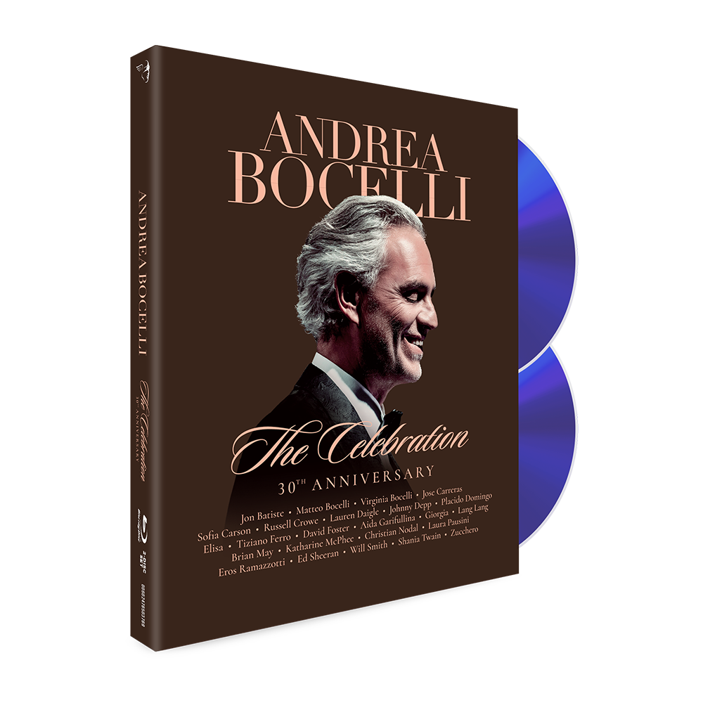 The Celebration 30th Anniversary BLU-RAY - Andrea Bocelli Official Store