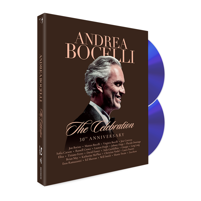 The Celebration 30th Anniversary BLU-RAY - Andrea Bocelli Official Store
